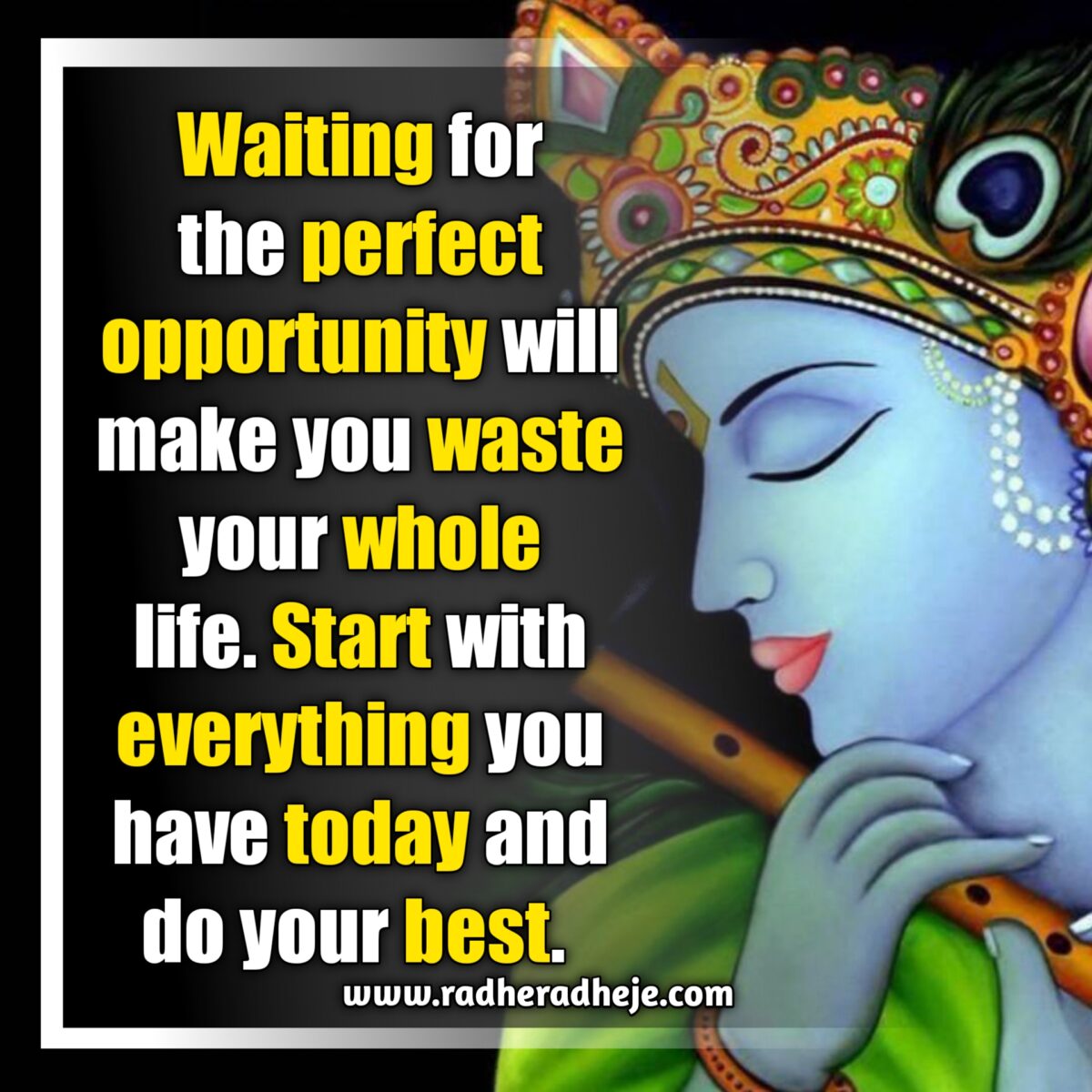 99 Best Bhagavad Gita Quotes To Understand Better Life - RadheRadheje